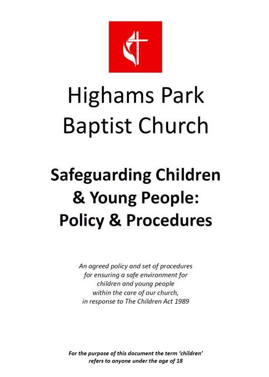 Safeguarding / Child Protection - Highams Park Baptist Church